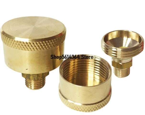1pc Machine Parts M10x1 Male Thread Grease Oil Cup Cap Gold, 56% OFF