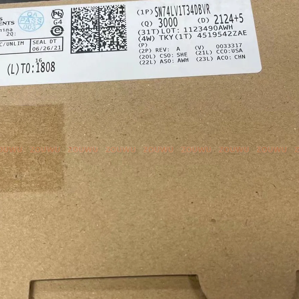 100 unids/lote SN74LV1T34DBVR SN74LV1T34DBV NEJ3 SN74LV1T34 SOT 23 5 ...