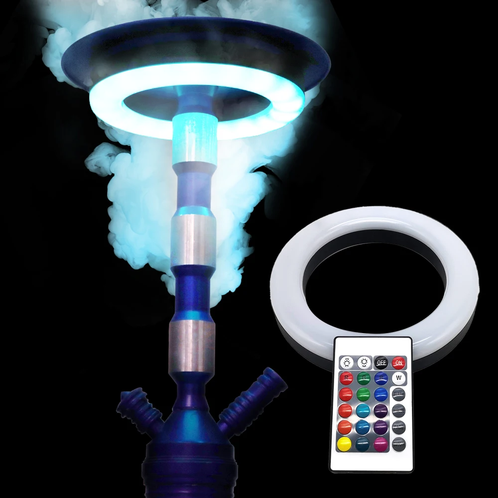 Hornet Colorful Led Hookah Lights Show Shisha Ring Lamp Magnet ...