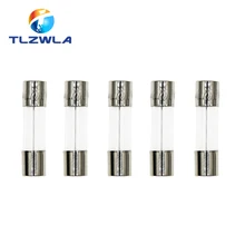 10pcs/lot One Sell 5*20mm 6*30mm Fast Blow Glass Tube Fuses 5x20 6x30 mm 250V 0.5 1 2 3 4 5 6 8 ...