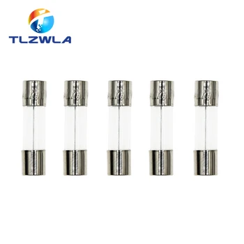 10pcs/lot One Sell 5*20mm 6*30mm Fast Blow Glass Tube Fuses 5x20 6x30 mm 250V 0.5 1 2 3 4 5 6 8 ...