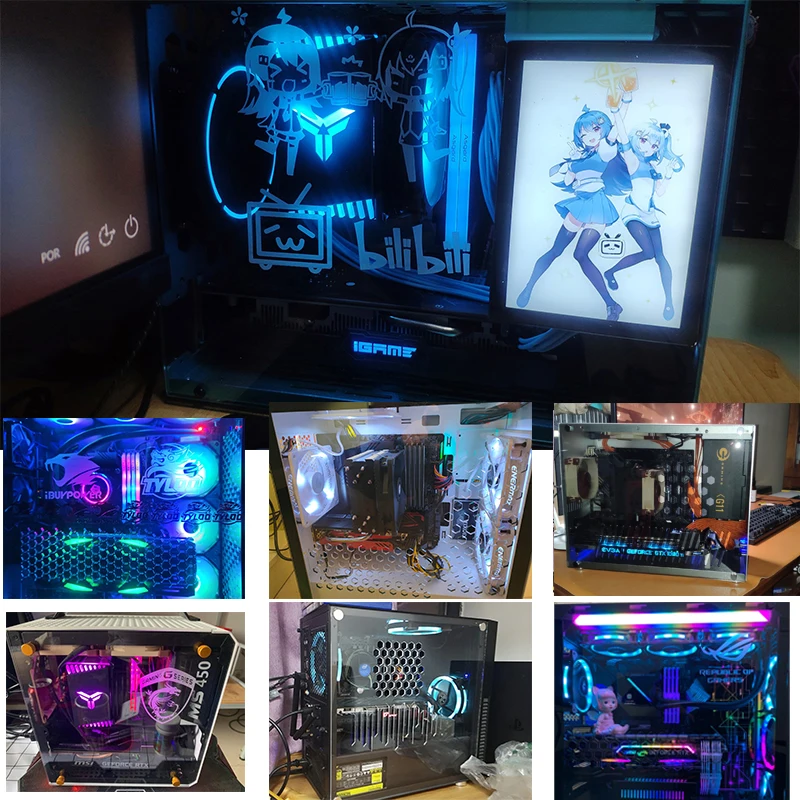 Computer-Case-Plexiglass-Side-Panel-Acrylic-Transparent-Custom-Computer ...