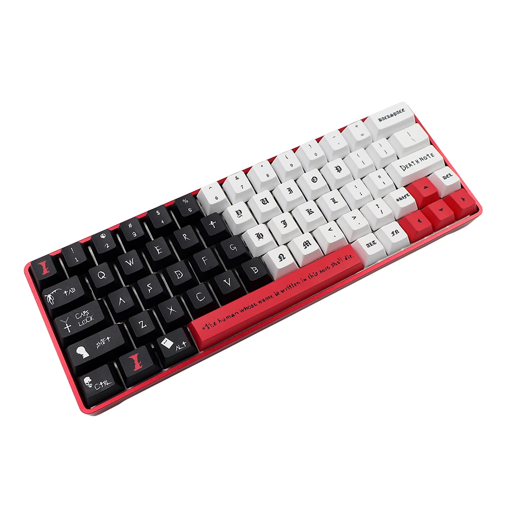 Death Note Keycap Cherry Profile Dye Sub Personalized Pbt Keycaps For ...