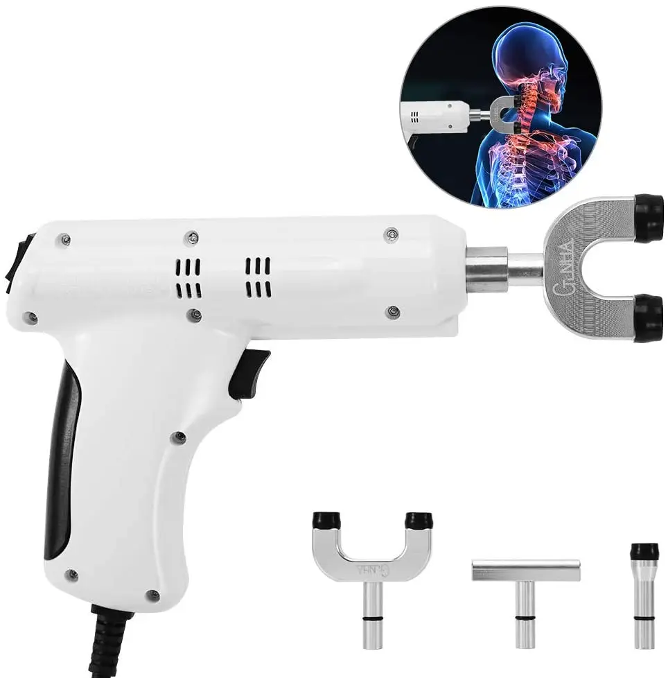 Spine-Chiropractic-Adjusting-Impulse-Gun-Adjuster-4-Heads-Electric ...
