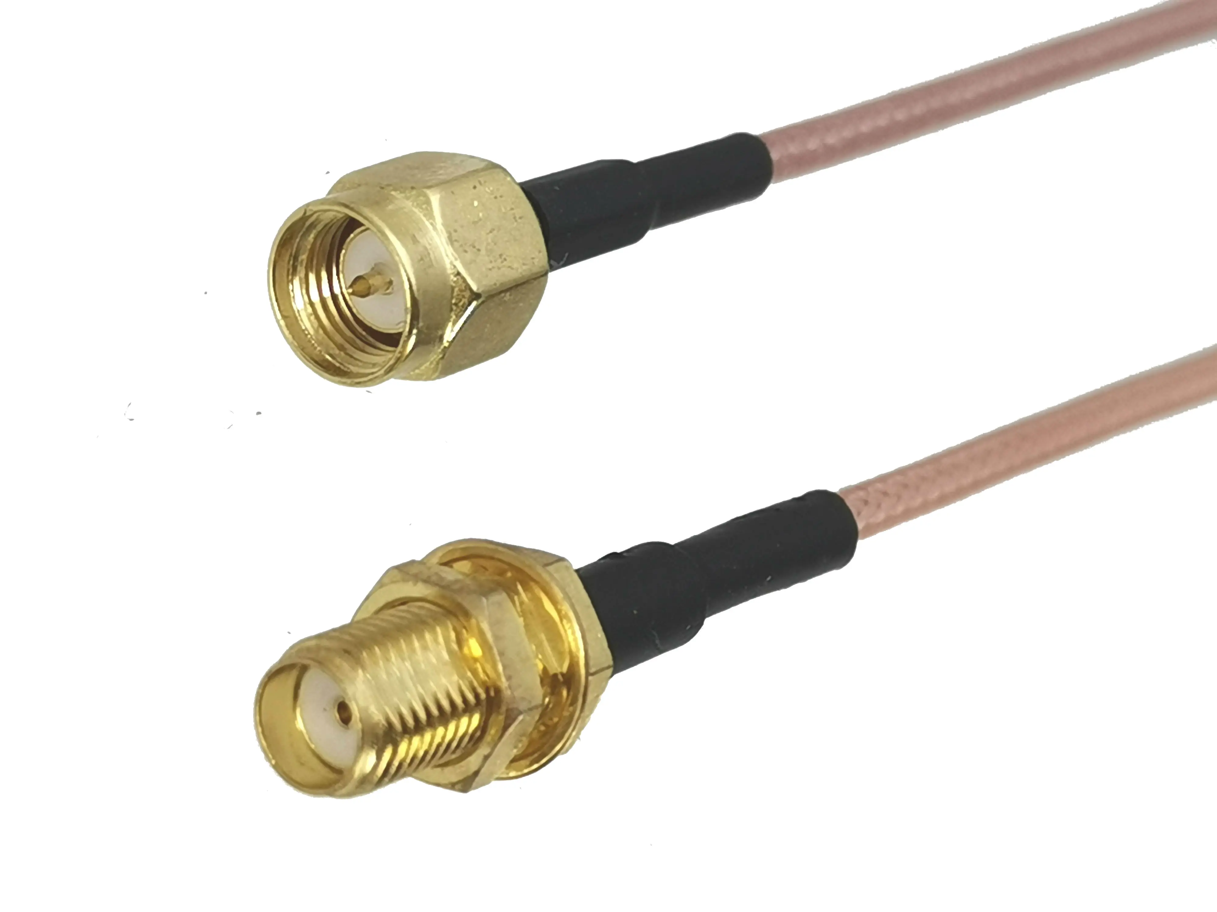 1Pcs RG316 SMA Male Plug to SMA Female Jack Bulkhead Connector RF Coaxial Jumper Pigtail Cable ...