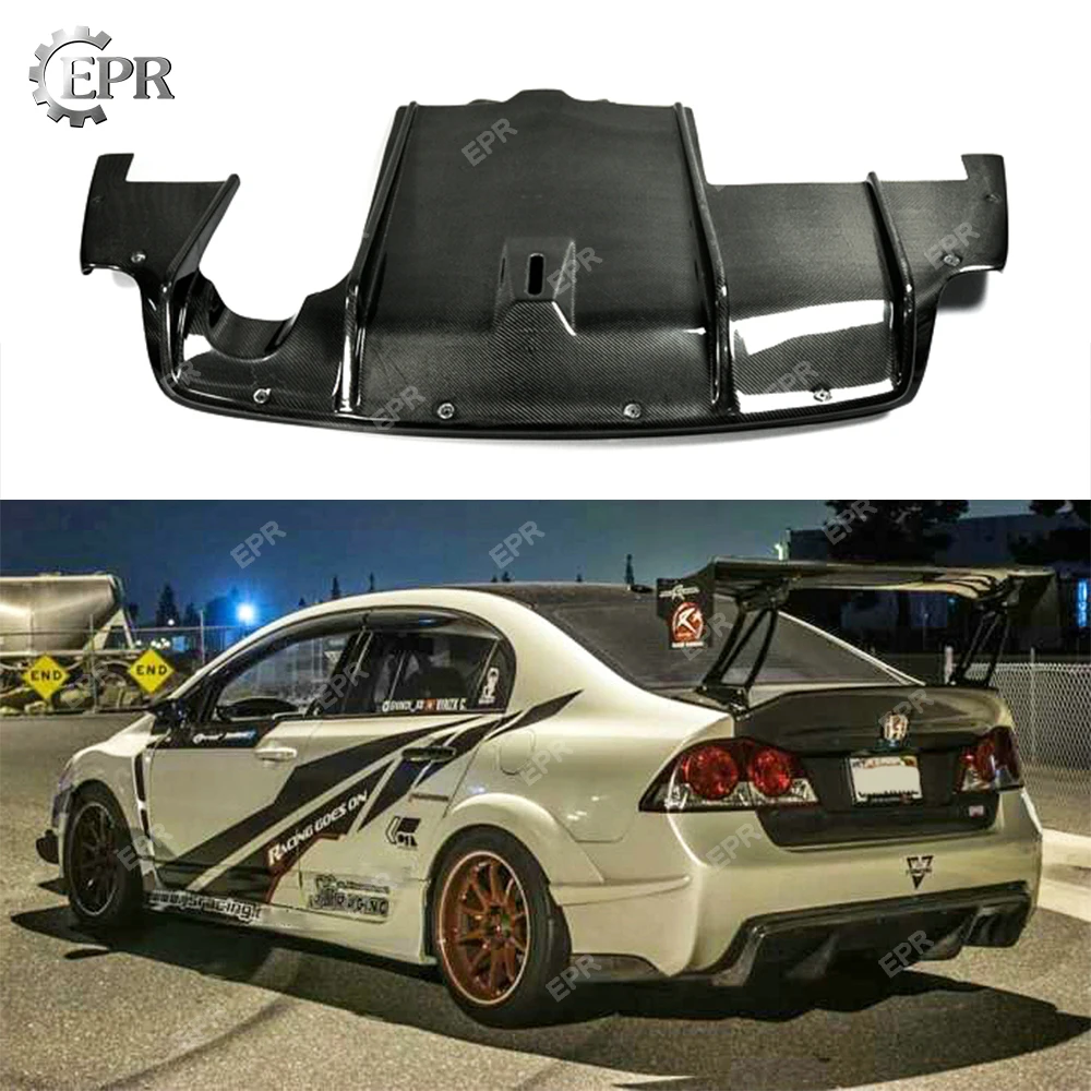 Carbon-Diffuser-For-Civic-FD2-Carbon-Fiber-Feels-Rear-Diffuser ...