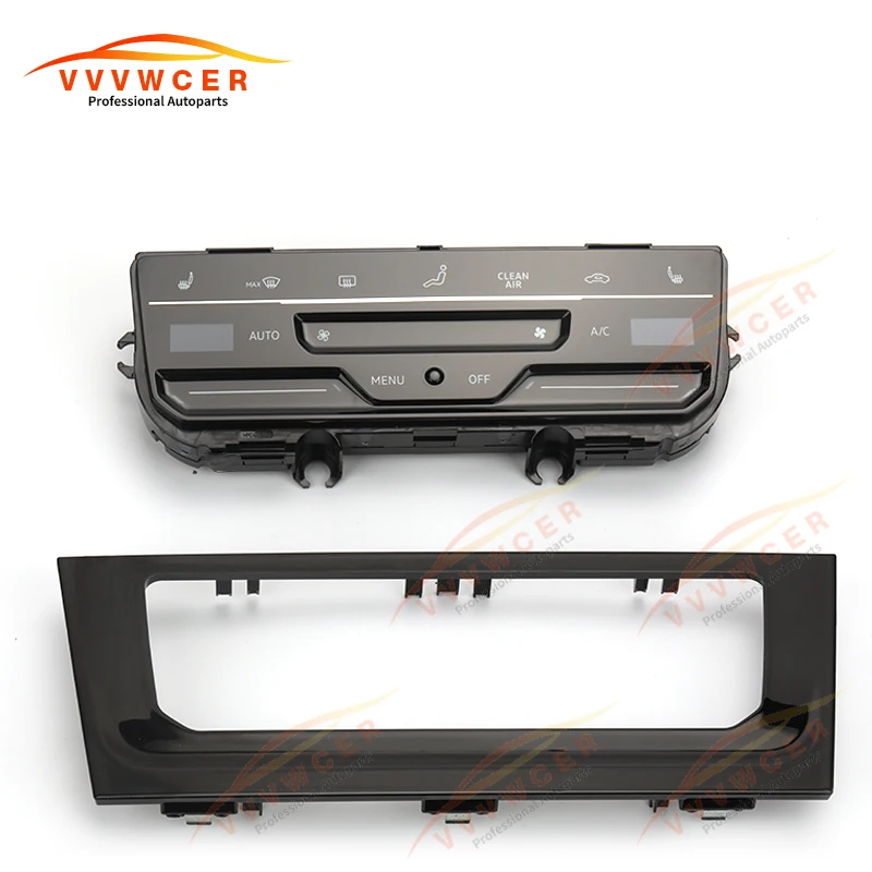 Accessoires auto intérieurs,Panneau de climatisation automatique avec ...