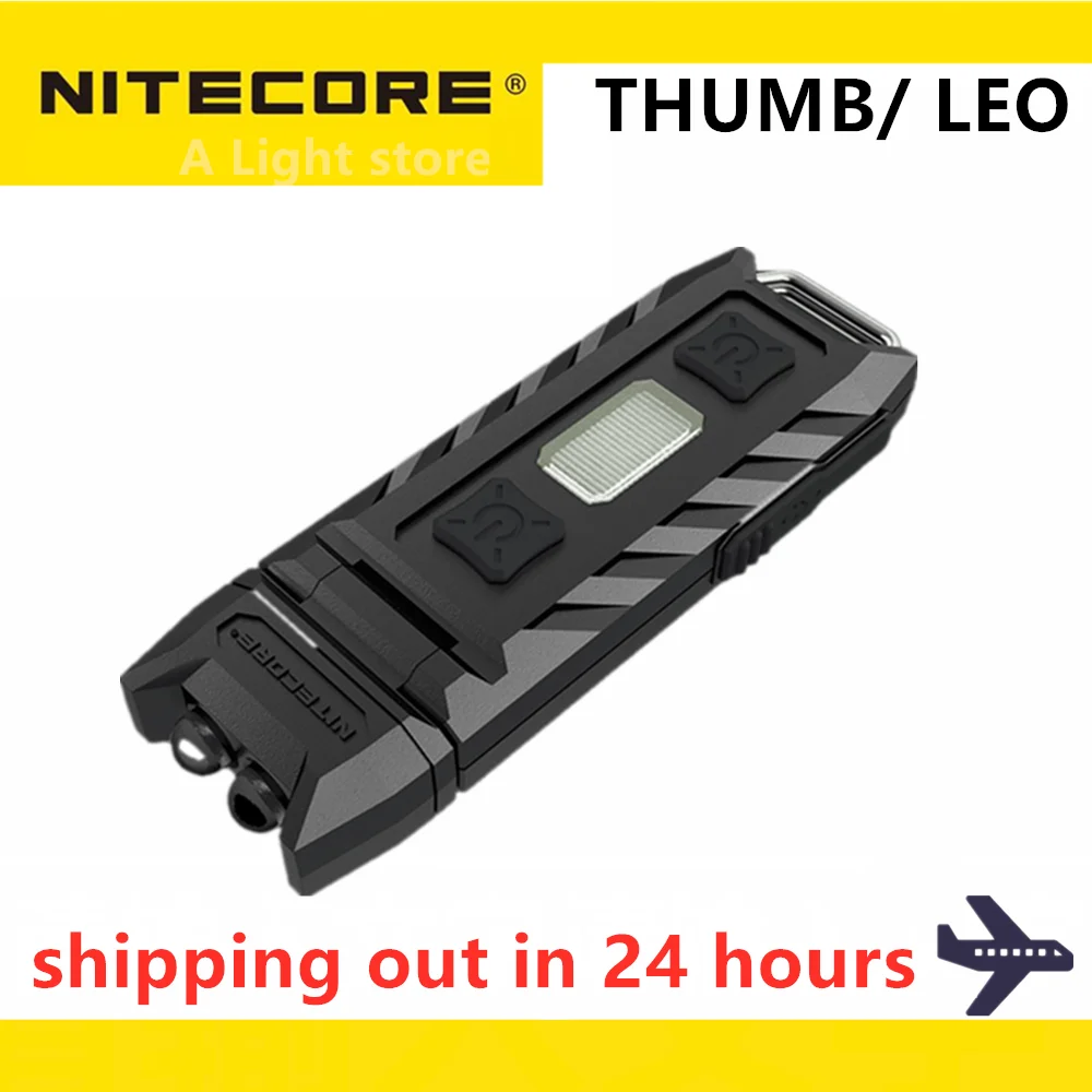 Original NITECORE THUMB LEO KeyLight Keychain Flashlight Worklight ...