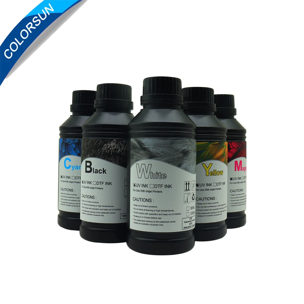 Colorsun-6-1000ml-LED-UV-Ink-For-Epson-R1390-L1800-L805-DX3-DX4-DX6-DX7 ...