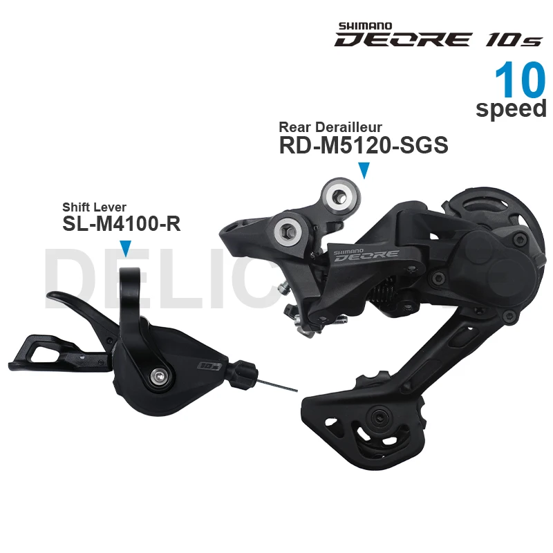 SHIMANO DEORE M4120 2x10v/11v Groupset M4100 Shifter and M4120 /M5120 ...