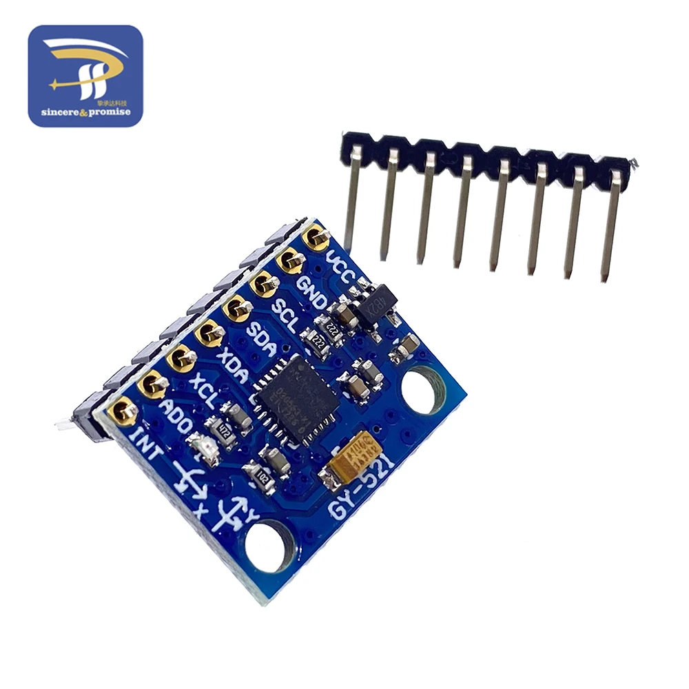 Gy 521 Mpu 6050 Axis Gyroscope Accelerometer Module I2c 52 Off