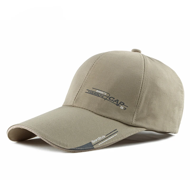 Long-Brim-Baseball-Cap-Canvas-Printed-Letter-Caps-Aldult-Unisex-Men ...