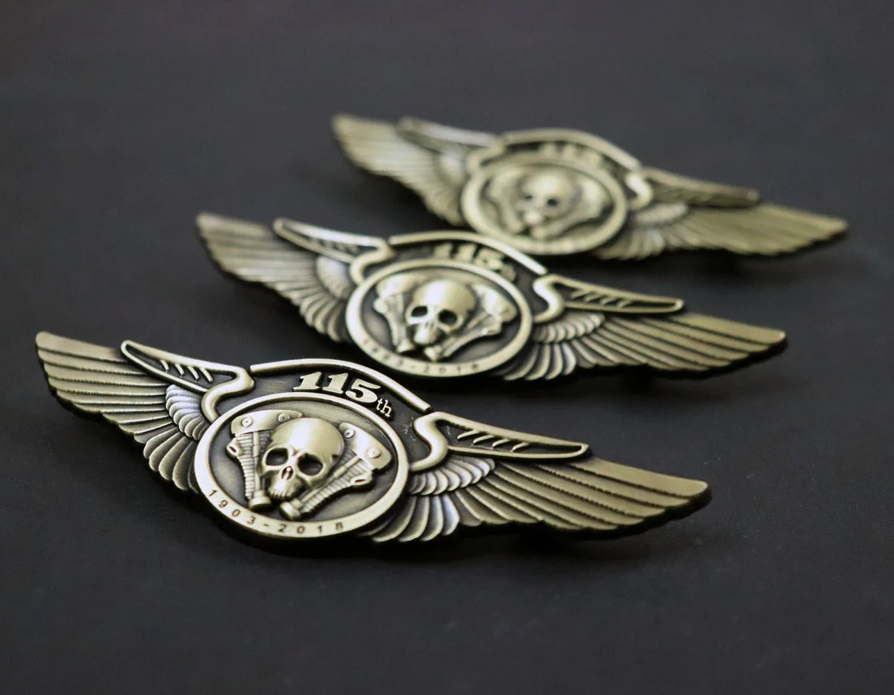 Motorcycle Pin Badges