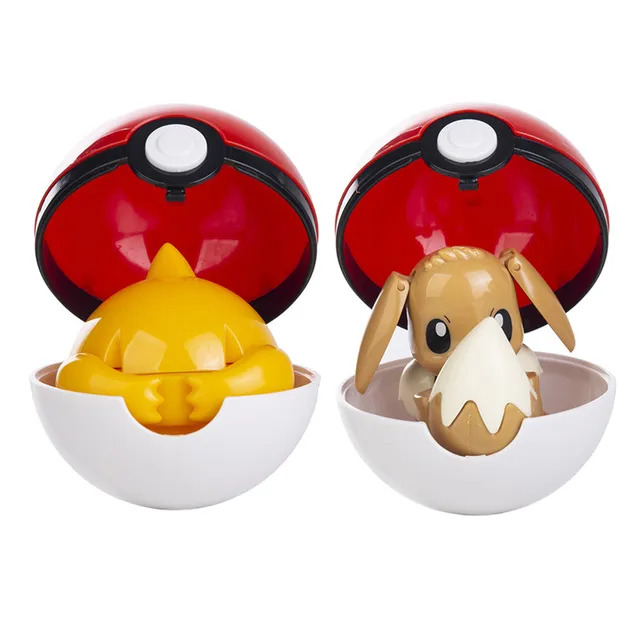 Pokémon Figures in Pokeball Deformation Toys Genuine Original Box ...