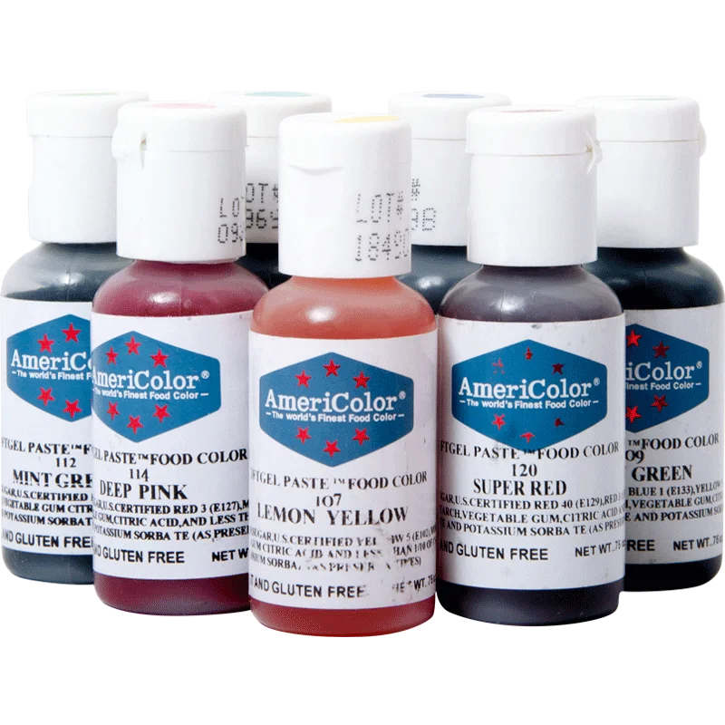 Generic 41 Colors America Americolor Natural Edible Pigment 128 @ Best ...