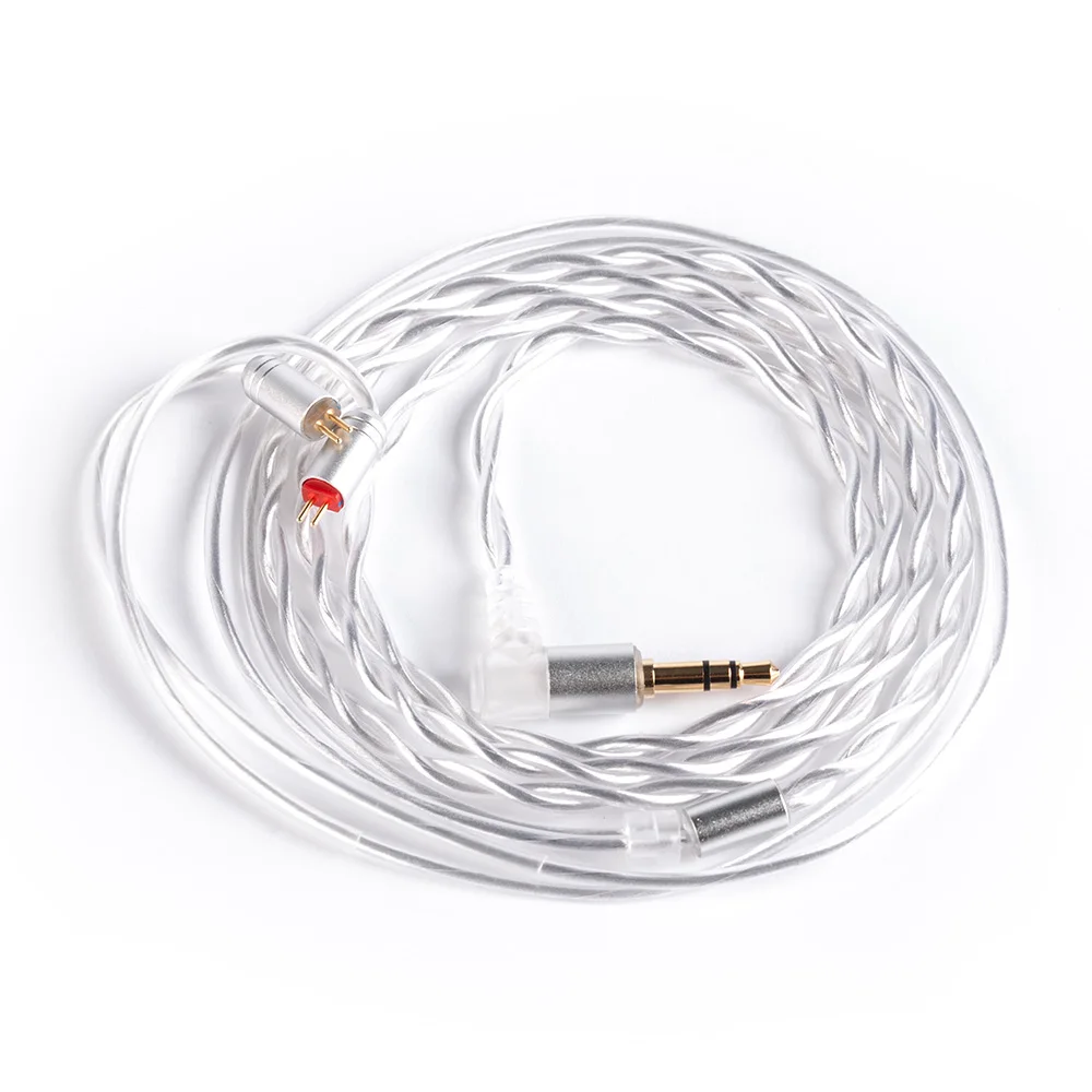 Ak Yinyoo 2 Core Single Crystal Koper Upgraded Kabel 3.5Mm Balans Kabel ...