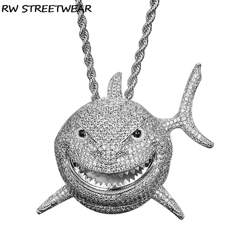 Colar-de-corrente-6ix9ine-joia-de-prata-dourada-de-gooba-tubar-o ...