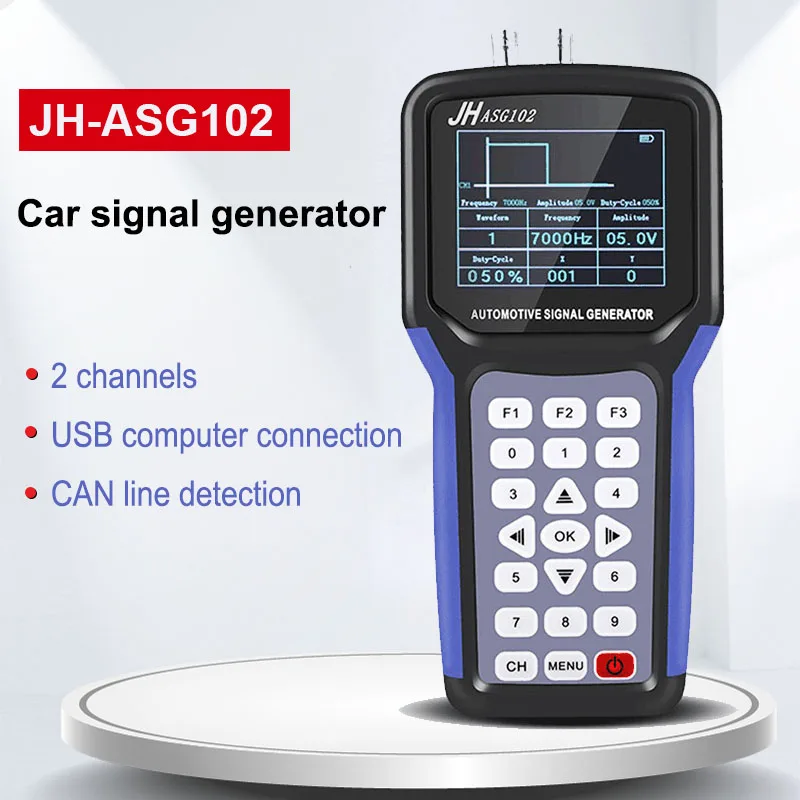Car Analog Signal Generator Voltage Frequency Signal Source 2 Channel ...