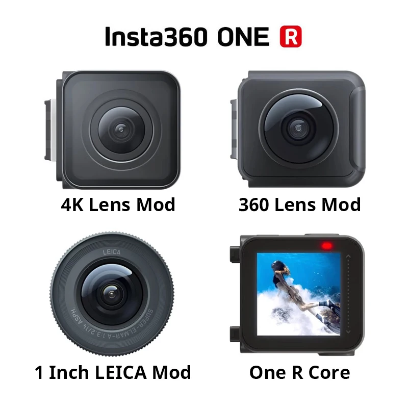 Insta360 One RS 360 Mod – Waterproof 360° Camera