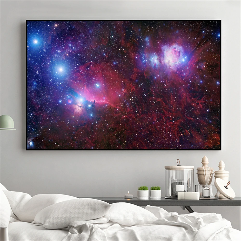 Galaxy Painting On Canvas