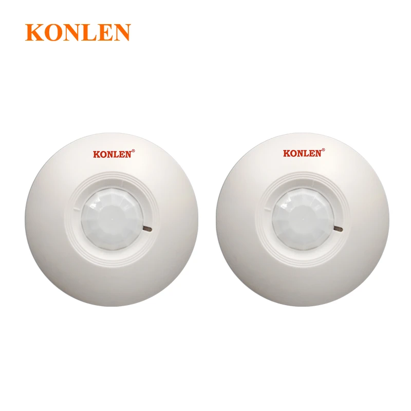 12V Wired PIR motion detector alarm infrared Sensor 360 Degree ...