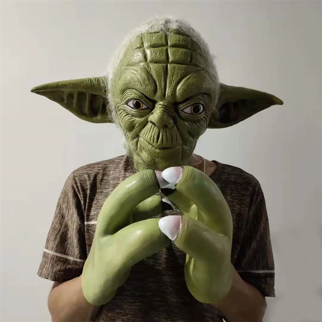 Anime Baby Yoda Cosplay Mask For Men/Women - AllCosplay.com