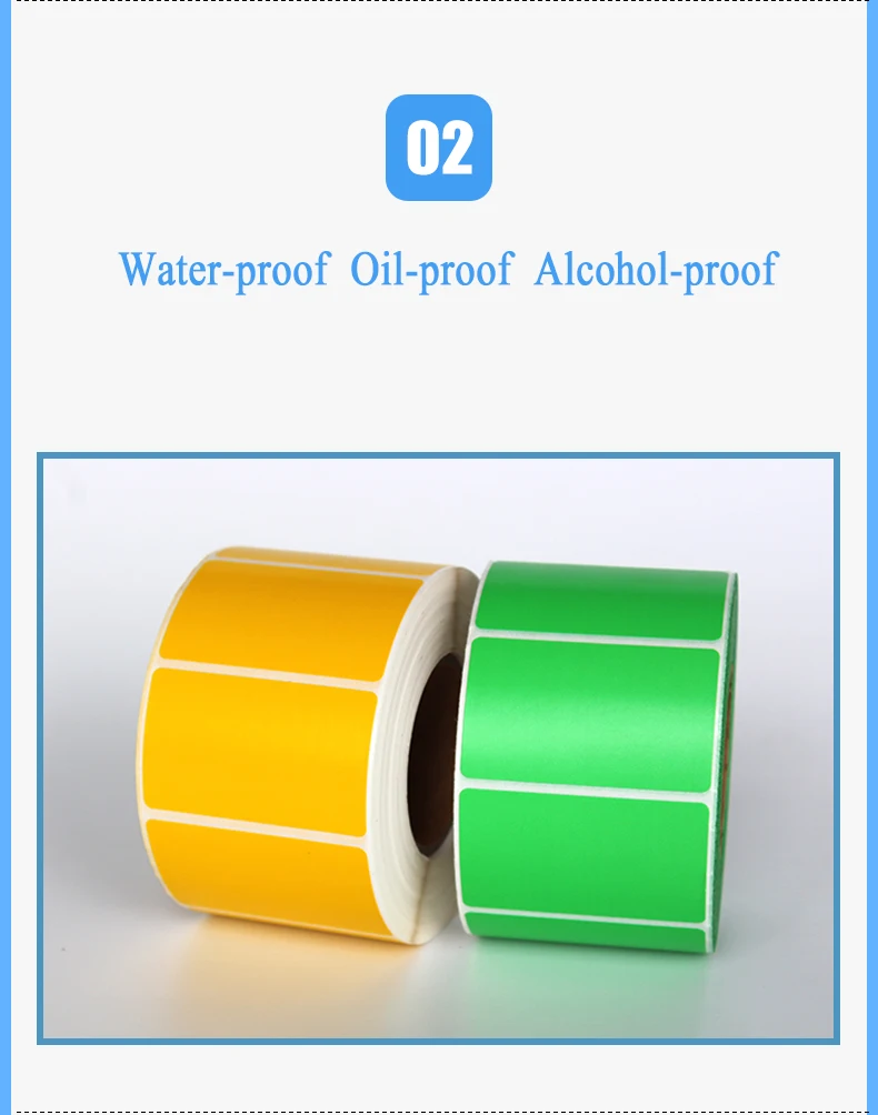 Gommette,Rouleau de papier autocollant thermique, étiquette ...