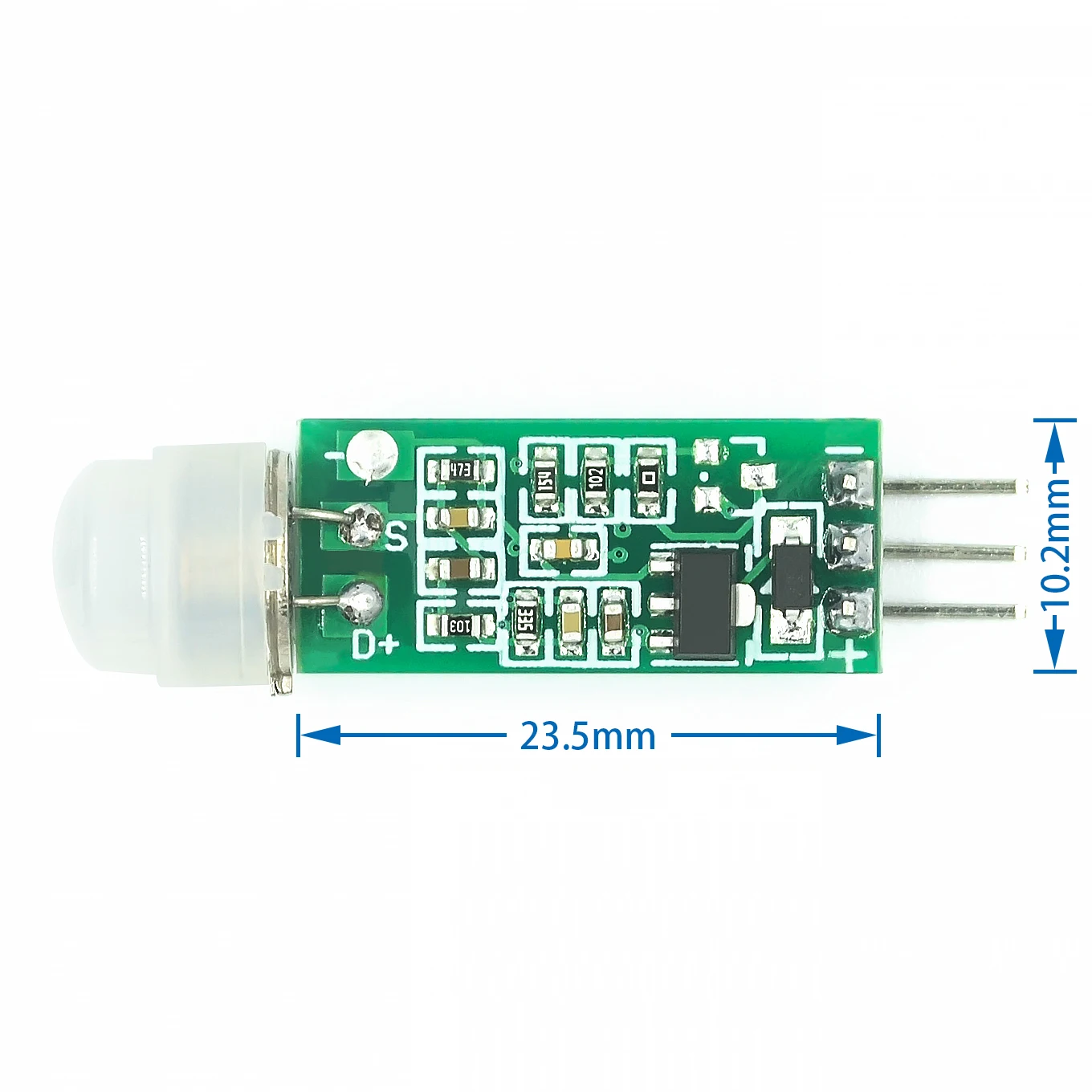 HC-SR505 Mini sensing module body sensing mode mini-body sensor switch ...