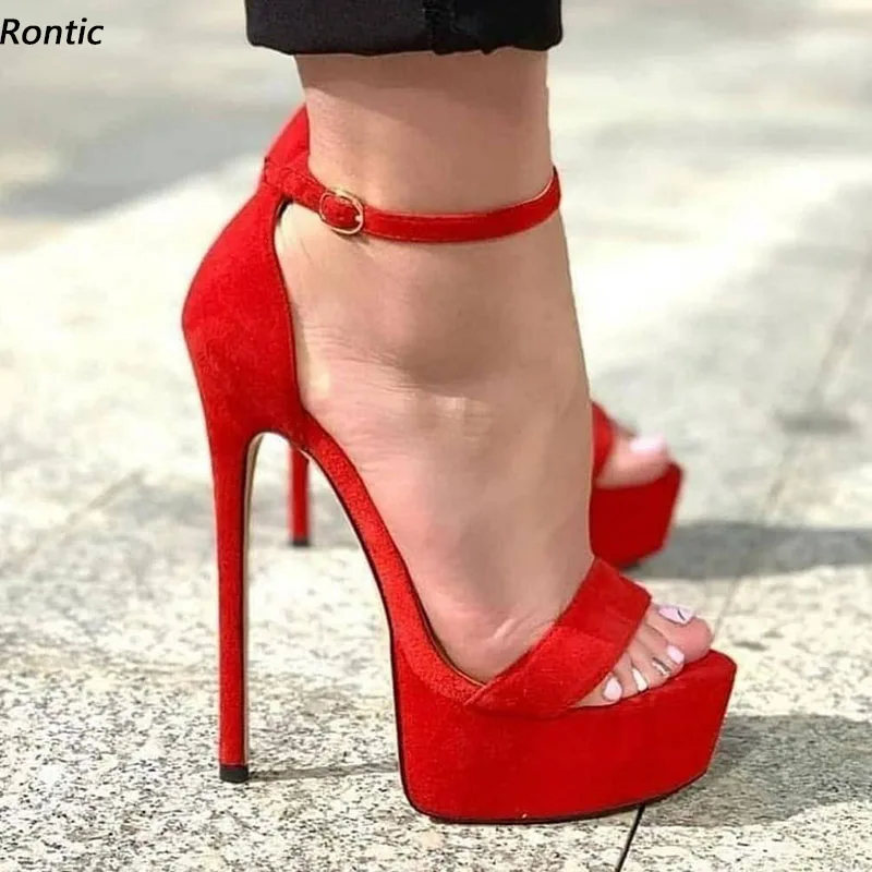 Red Stiletto Platform