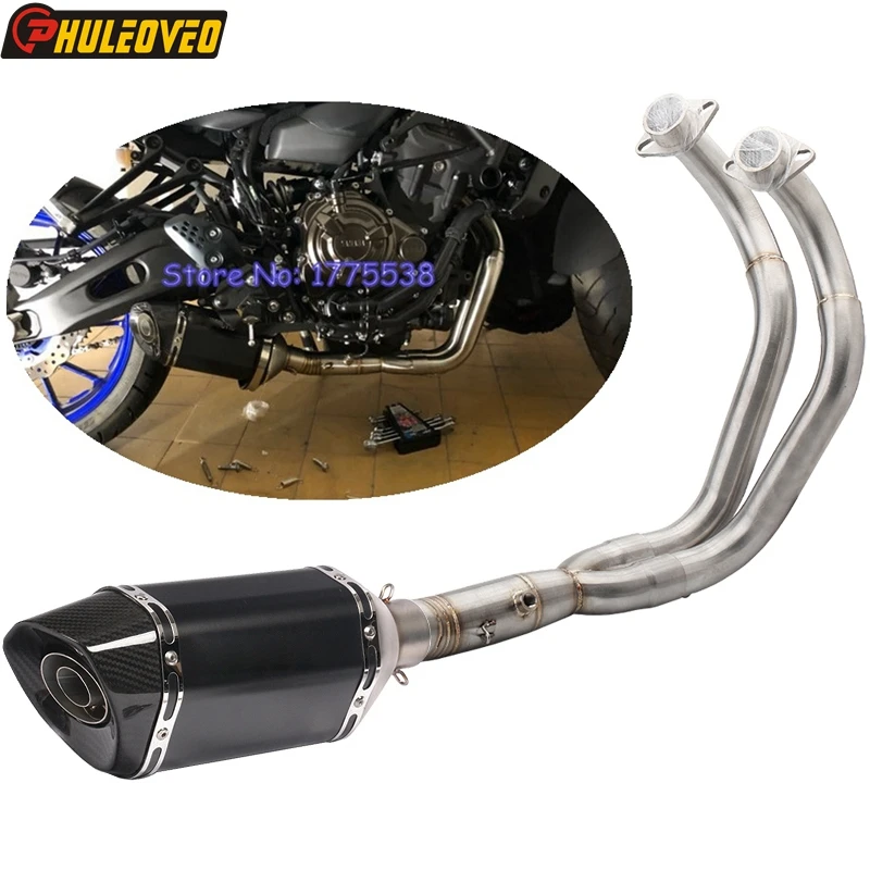 Exhaust System Yamaha Mt 07 Tracer | Yamaha Mt 07 Tracer 700 Exhaust ...