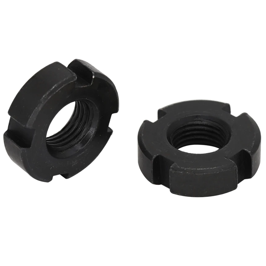 M56 M60 M56*2 M56x2 M60*2 M60x2 Black Carbon Steel GB812 DIN1804 Lock ...