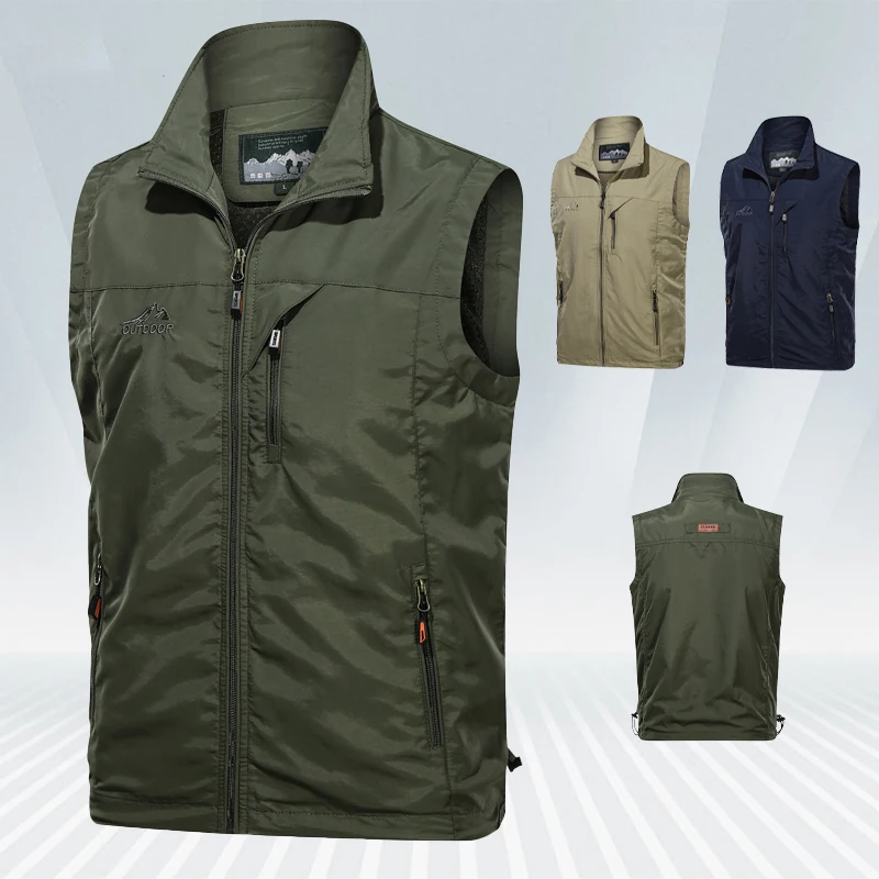 M-nner-Angeln-Weste-Neue-Sommer-Quick-Dry-Outdoor-Zip-f-r-Fotografie ...