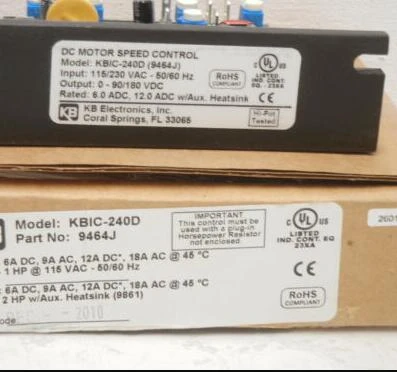 NEW KB ELECTRONICS KBIC-240D DC MOTOR SPEED CONTROL, 54% OFF