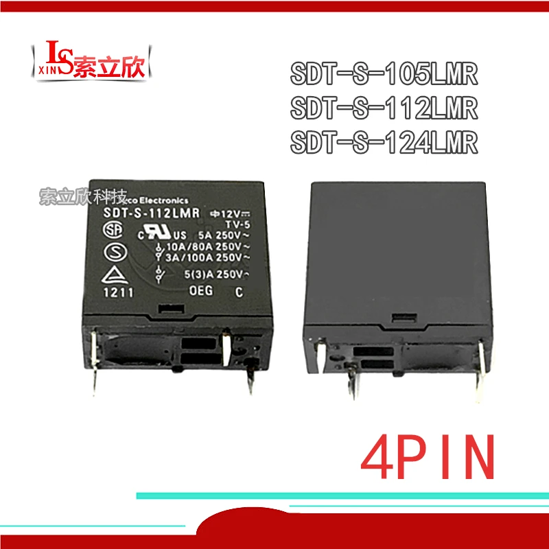 10PCS/LOT 100%Original New Relay SDT-S-105LMR 5V SDT-S-112LMR 12V SDT-S ...