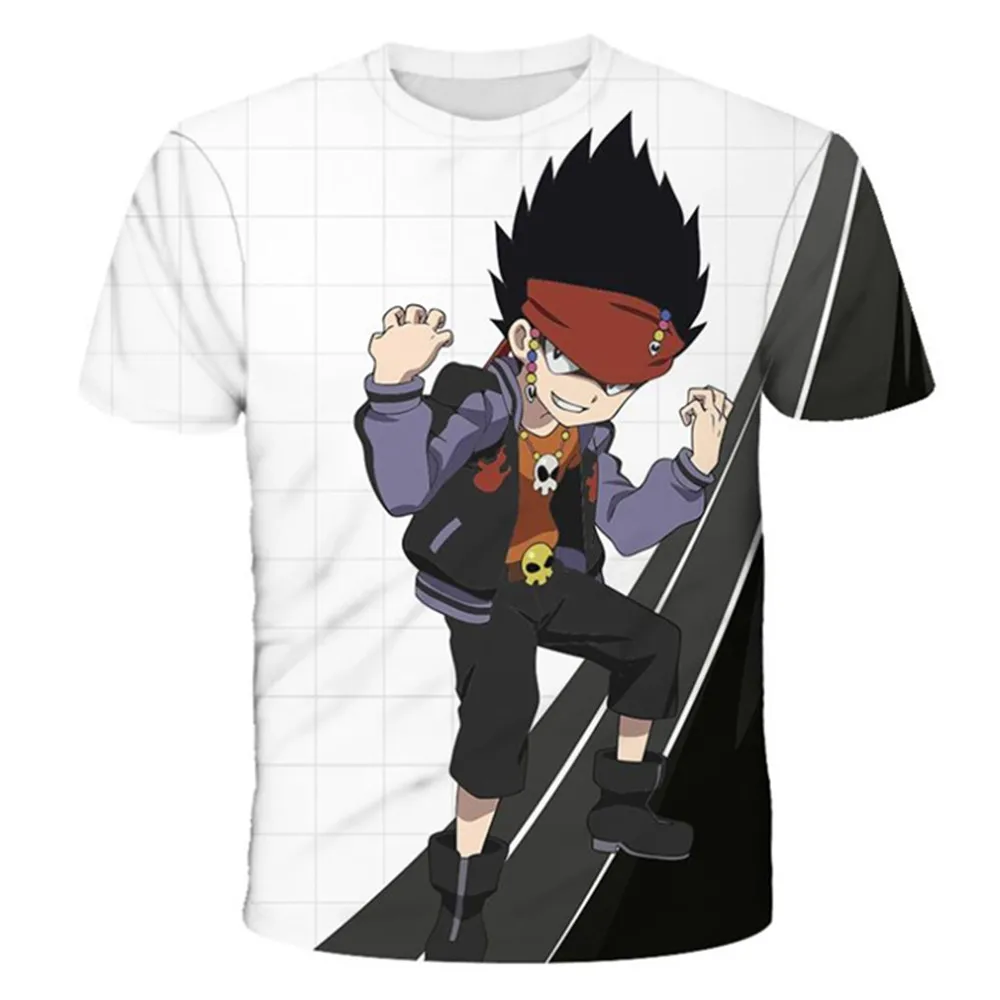 Verão beyblade burst 3d impresso t shirts cosplay adultos crianças ...