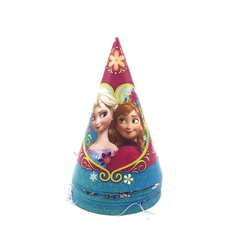 Frozen Birthday Party Cone Hats