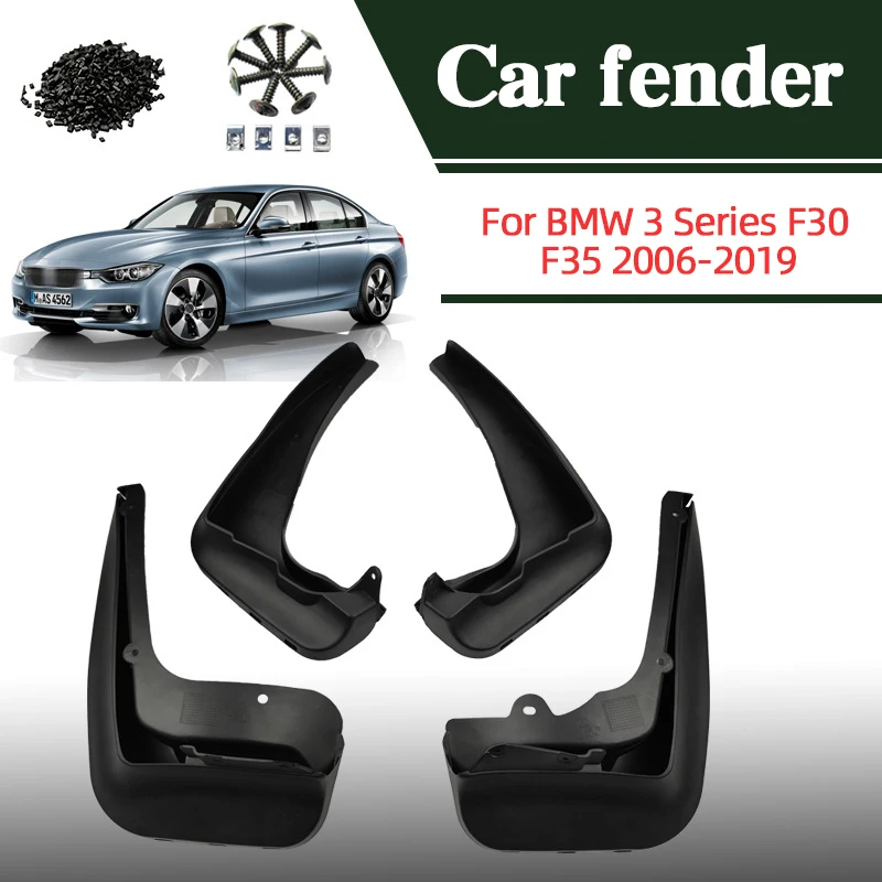 For Bmw 3 Series F30 F35 2006- 2018 2019 Mudflaps Splash Guards Front ...