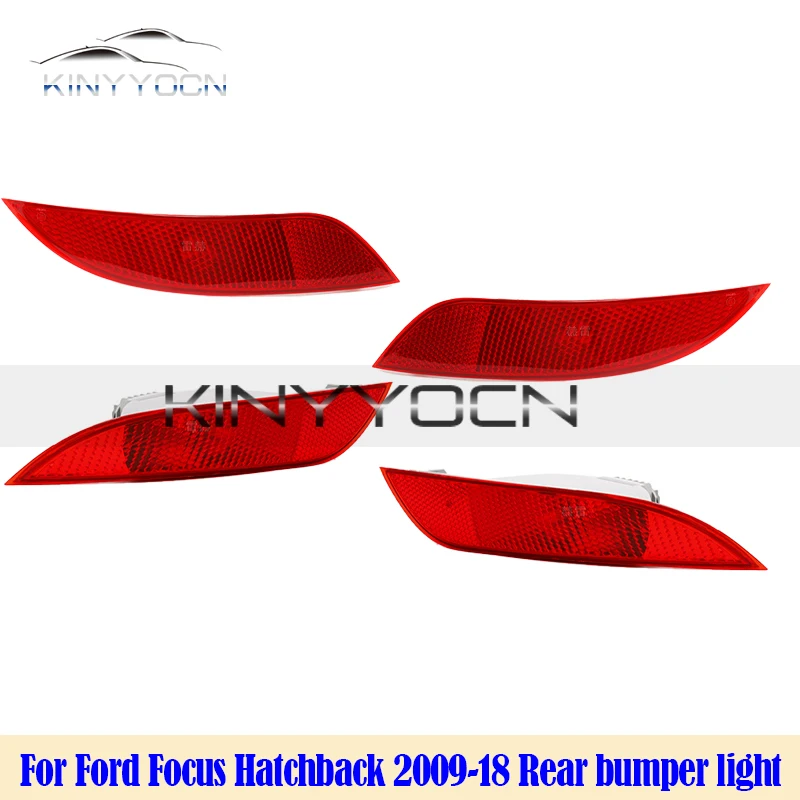 For Ford Focus 2009 2018 Rear Bumper Fog Light Reflector Stop Light ...