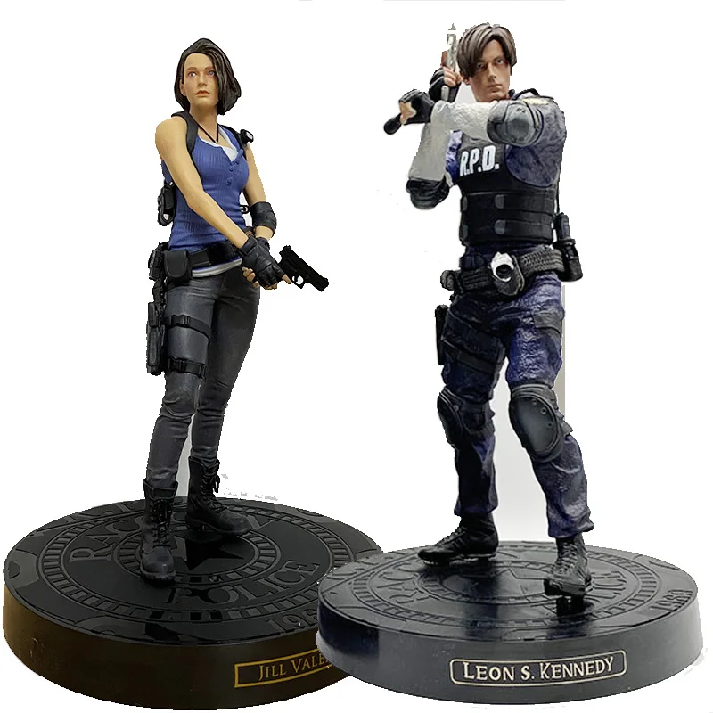 Jill Valentine Figure Biohazard Re:3 Jill Valentine Leon S Scott ...