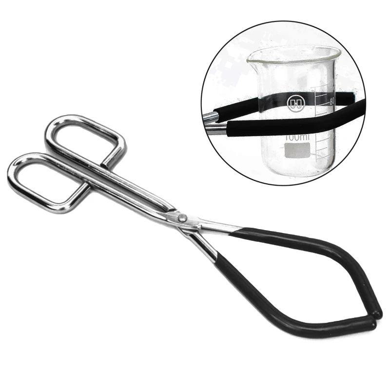 26cm Medical Lab Chemical Research Glass Beaker Metal Clamp Clip Holder ...