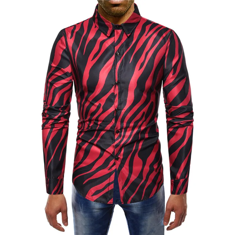 MarKyi 2019 new arrival striped shirt men cotton long sleeve good ...