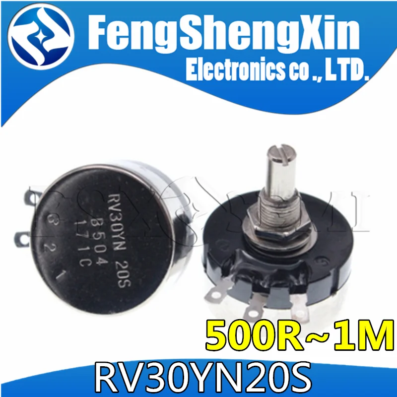 RV30 potentiometer RV30YN20S B102 B202 B502 B103 B203 B503 B104 B204 ...