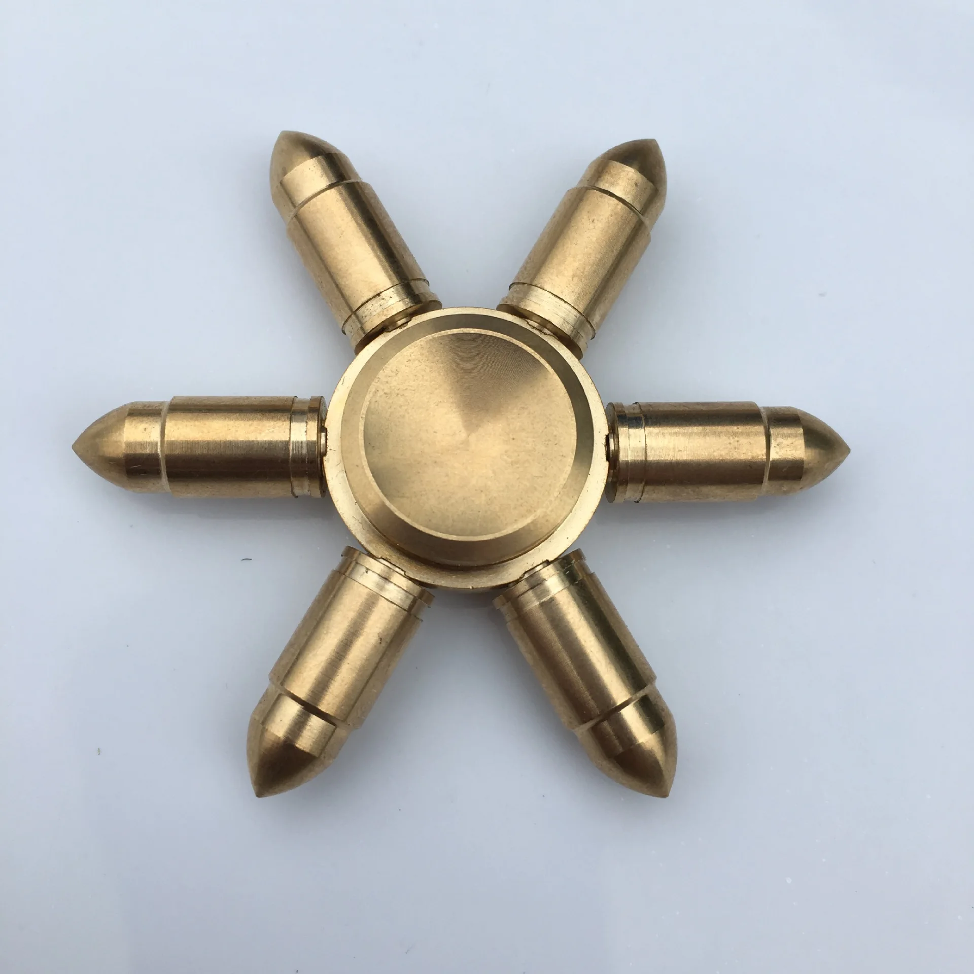 Copper Core Bullet Shape Hand Spinner Fidget Spinner Finger Spinner ...