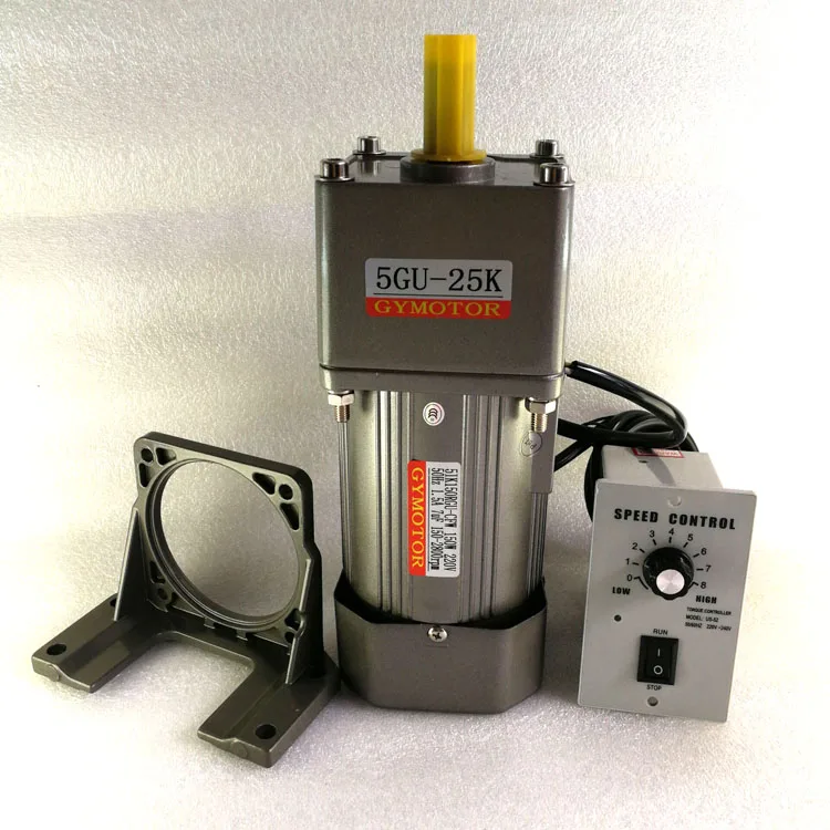 Speed Reducer Motor 150w 2 Stage Motor 2800 Rpm Single Phase 220v Three ...