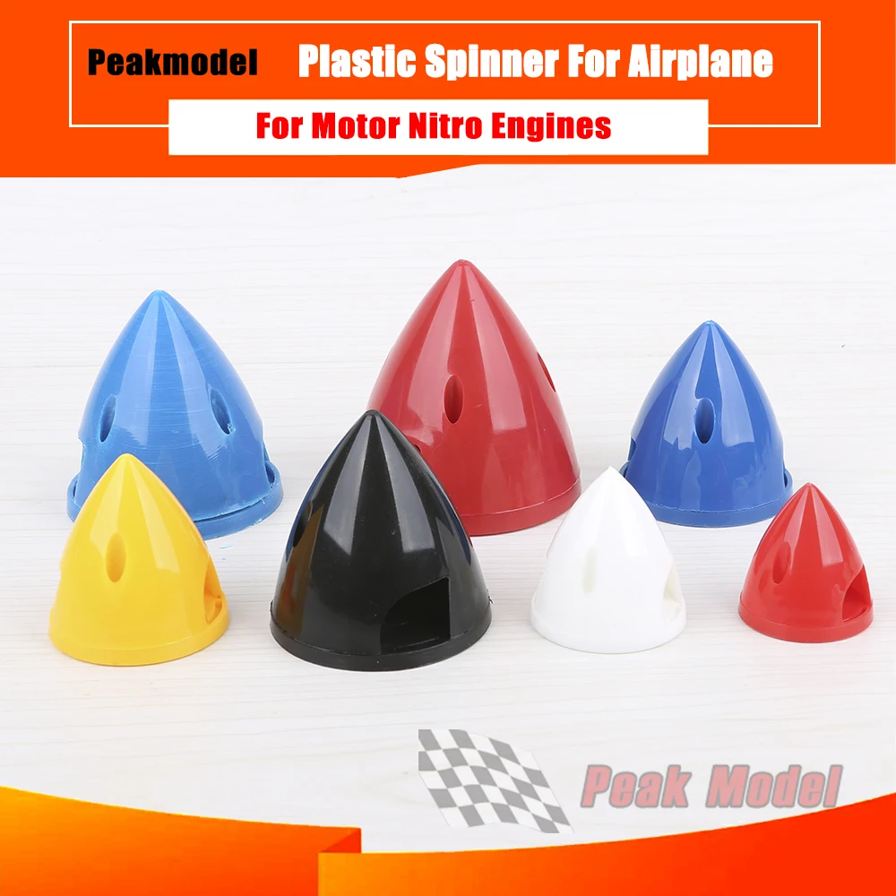 Plastic Propeller Spinner 38mm 45mm 51mm 57mm 63mm 70mm 75mm 5 Colors ...