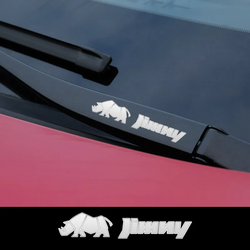 Metal emblem Auto Decor Decals Car Window Wiper Stickers For Suzuki ...