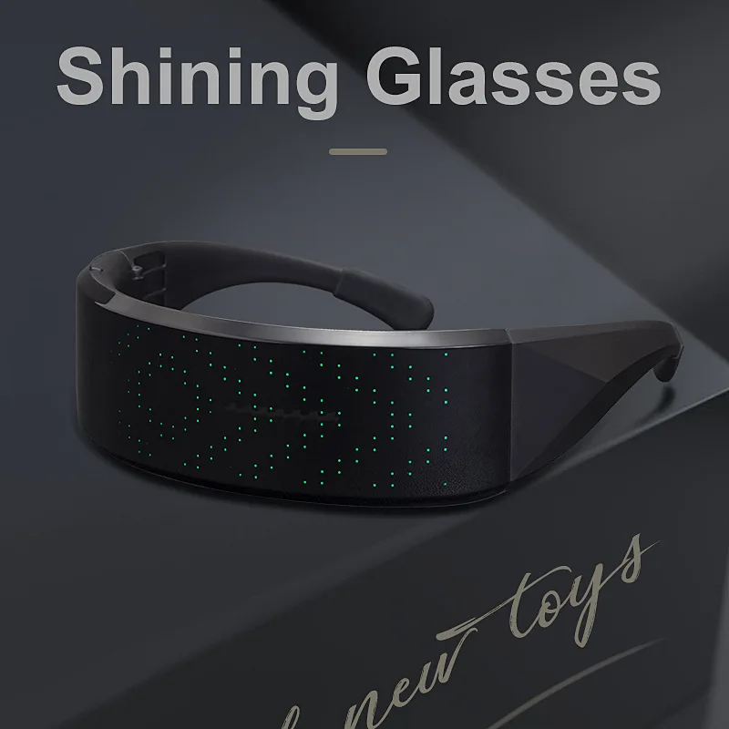 LED-Luminous-Glasses-Men-Party-Colorful-LED-Light-Bluetooth-Charging ...