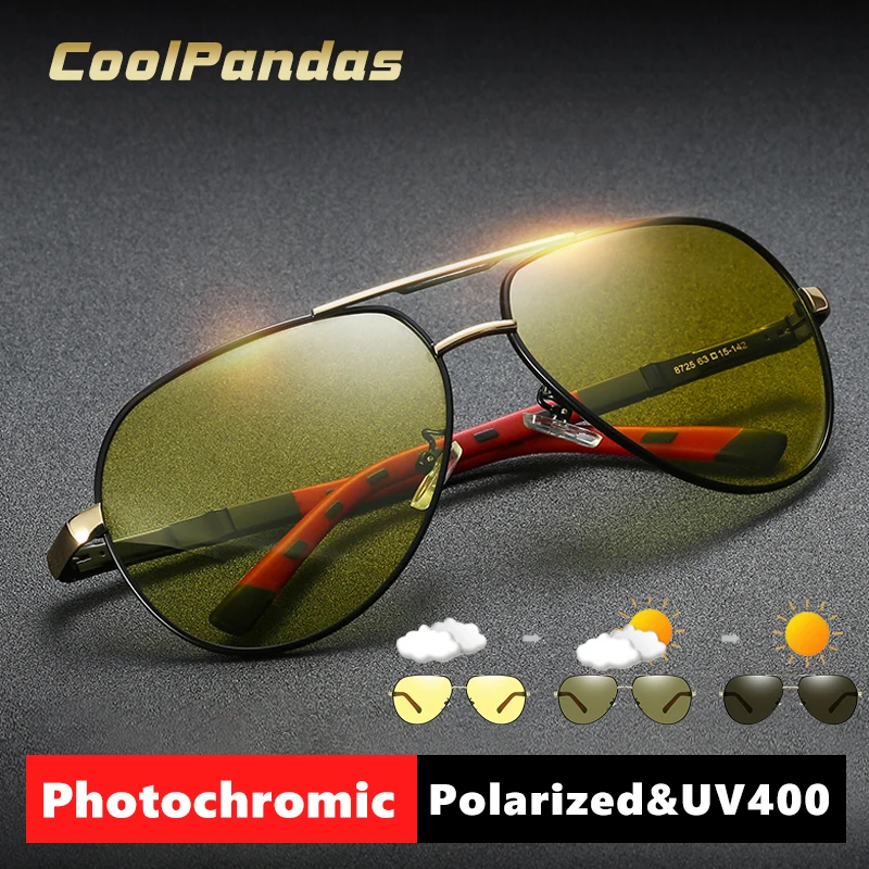 CoolPandas Pilot Sunglasses For Men Women Polarized Driving Glasses ...