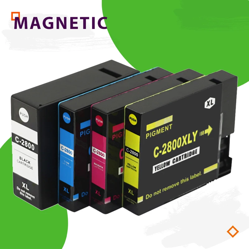 PGI2400ため2500 2600 2700 PGI2800互換インクカートリッジキヤノンmaxify IB4040 MB5040 ...