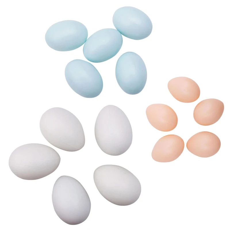 5pcs-Plastic-Fake-Dummy-Egg-Hen-Poultry-Chicken-Layer-Coop-Hatching ...